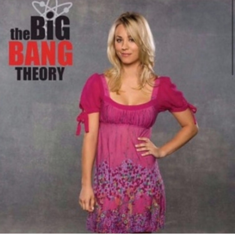 Rare Vintage Early 2000s Dress Aso Kaley Cuoco As Pen… - Gem